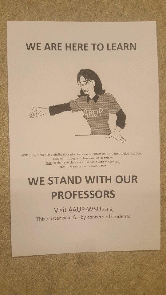 Student Poster – AAUP-AFT Wright State University Chapter